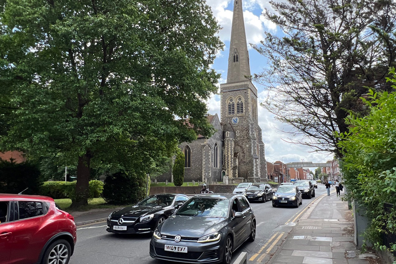 Ship of Fools: St Giles-in-Reading, Reading, Berkshire, England